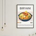 Biryani Poster: Indian Food Retro Kitchen Art (digital Download) - Etsy