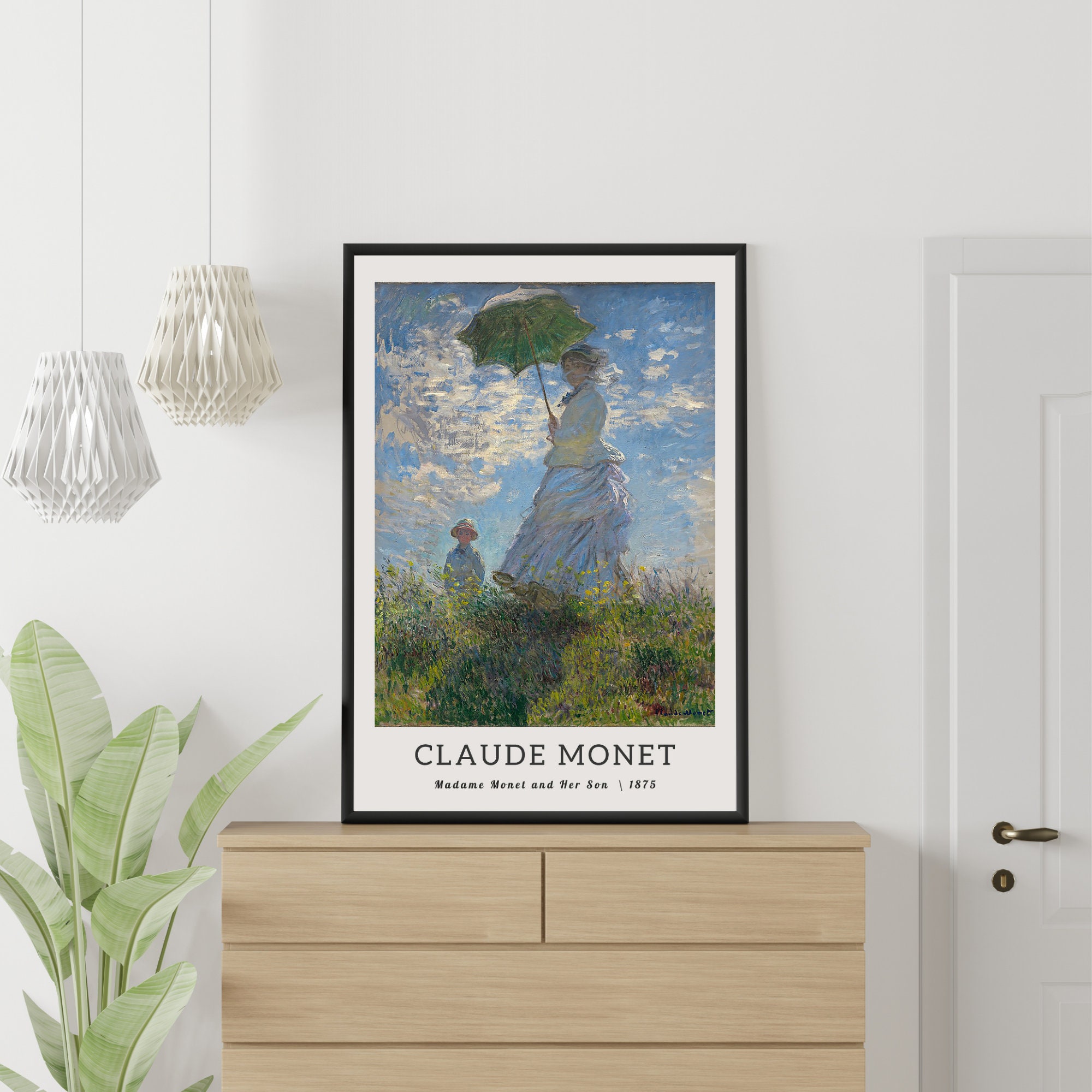 Claude Monet Art Print, Vintage Poster, Monet Digital Print,monet Wall ...