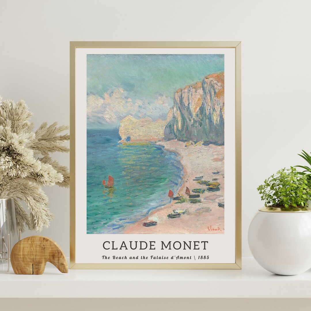 Claude Monet Art Print Vintage Poster Monet Digital - Etsy