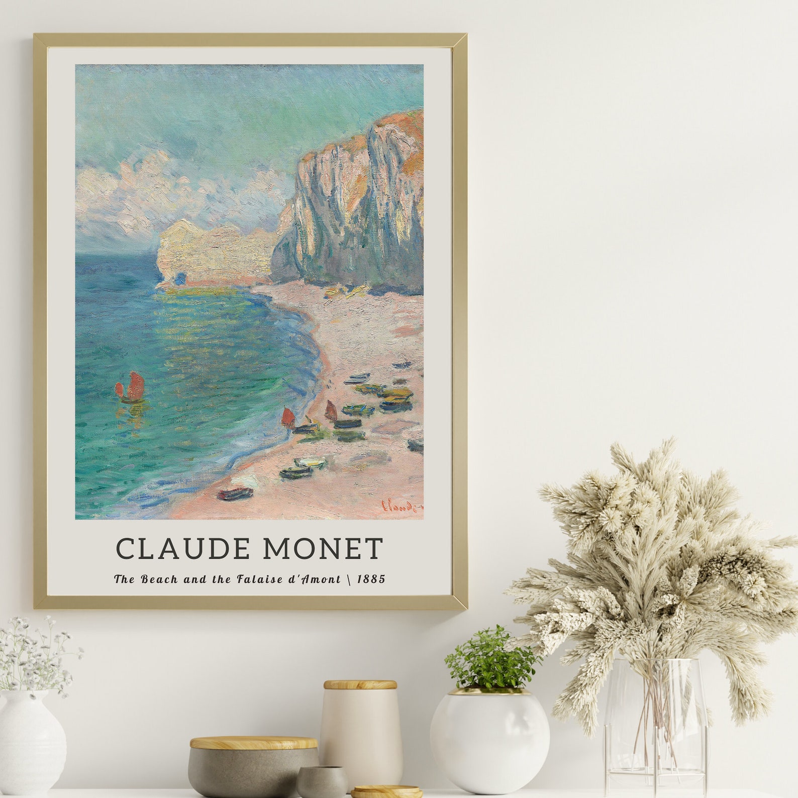 Claude Monet Art Print, Vintage Poster Fine Art, Monet Digital Print ...