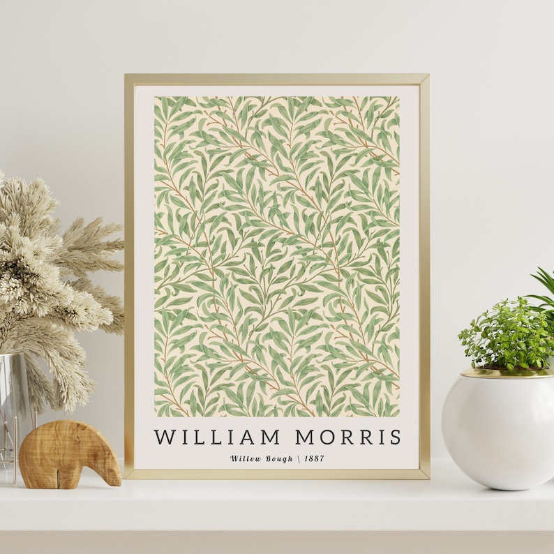 William Morris, William Morris Art Print, Vintage Poster, William ...