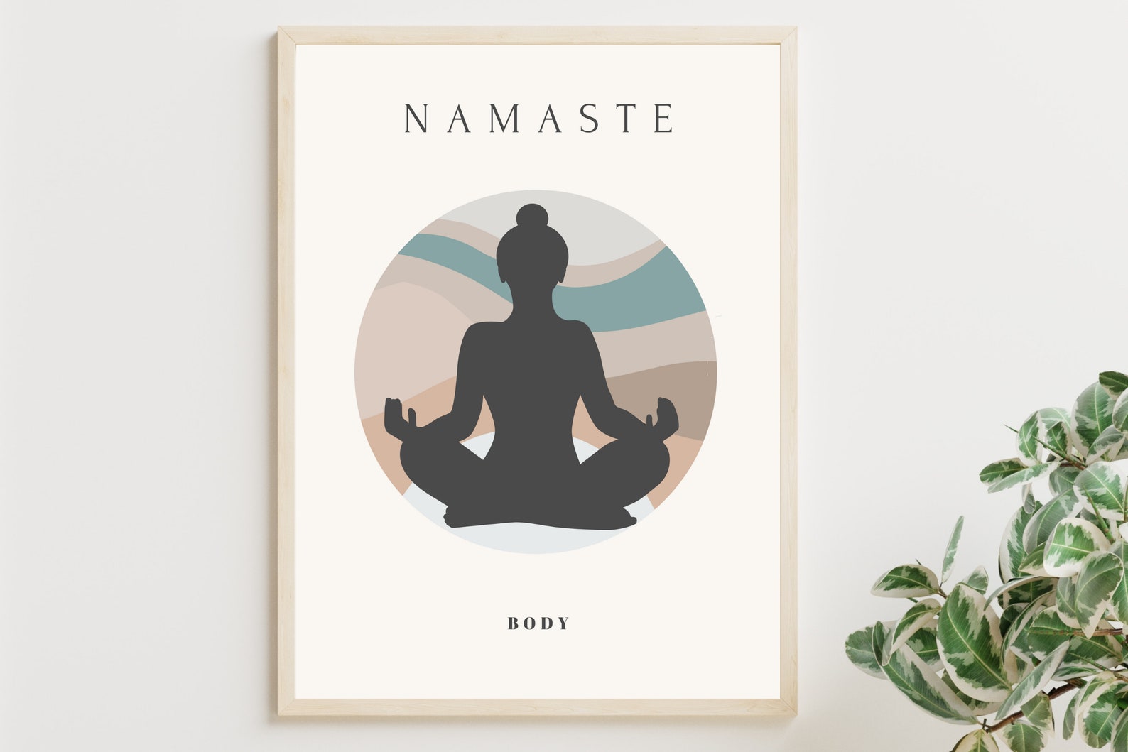 Yoga Wall Decor, Yoga Poster, Set of 3 Printable Poster, Yoga Pose ...