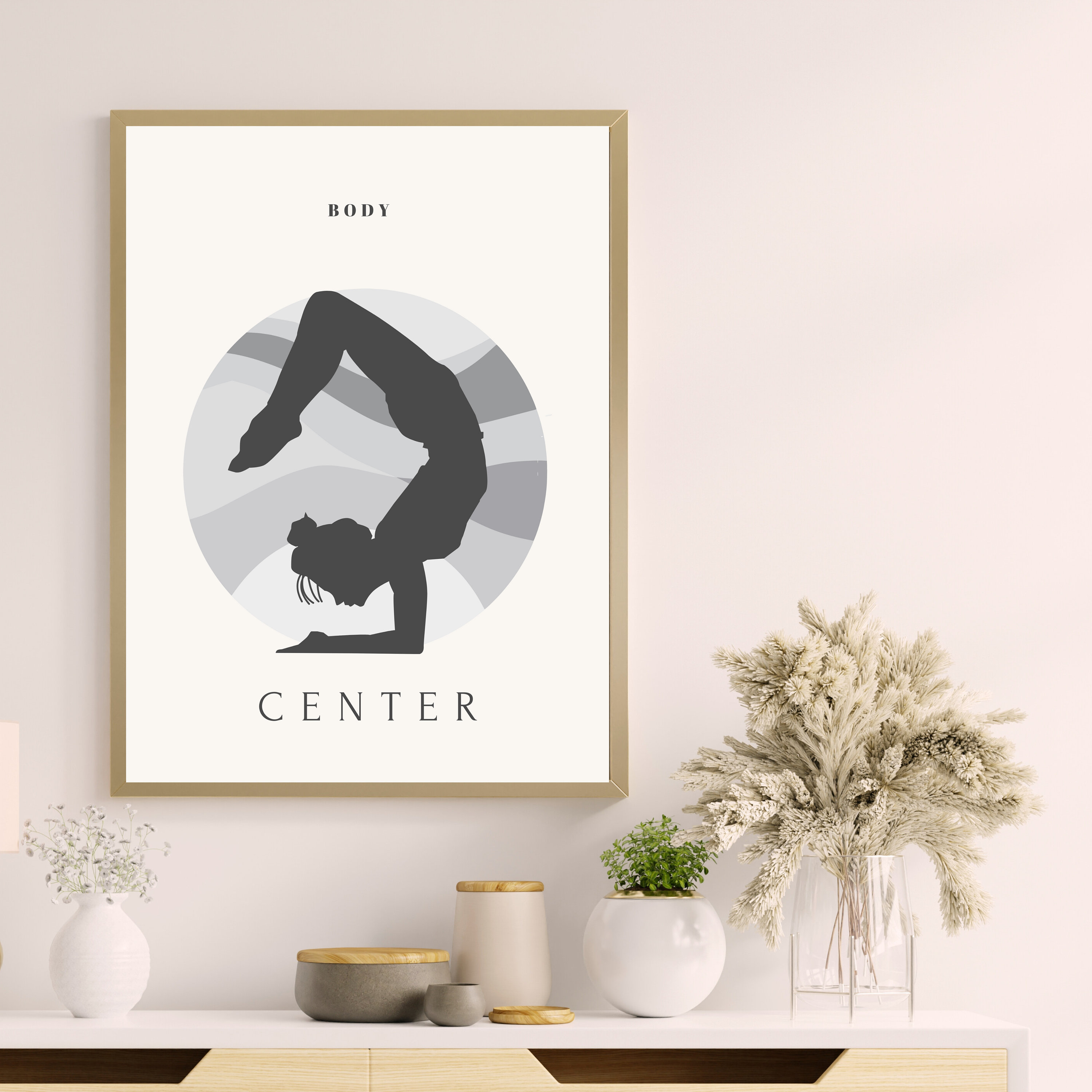 Yoga Wall Decor, Yoga Poster, Set of 6 Printable Poster, Yoga Pose ...
