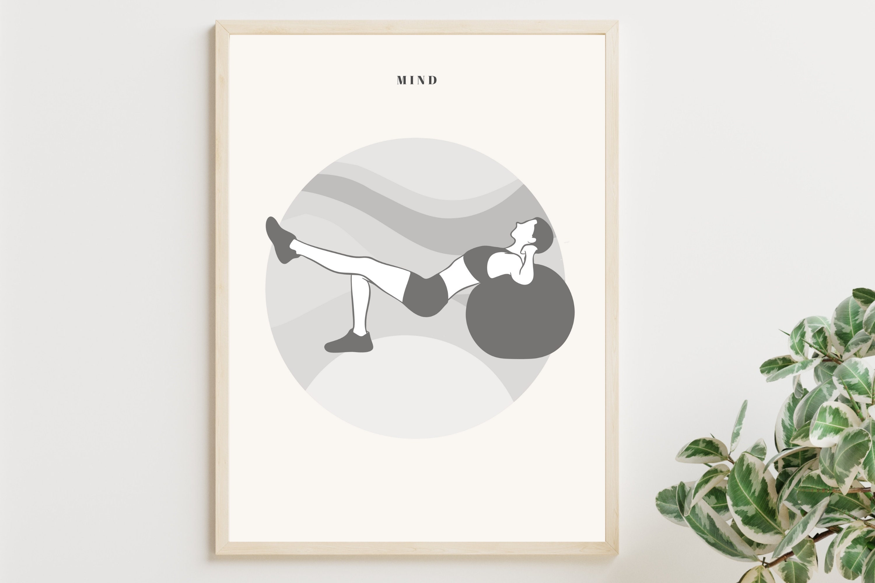 Set of 3 Pilates Poster, Pilates Wall Decor, Pilates Art Print, Pilates ...