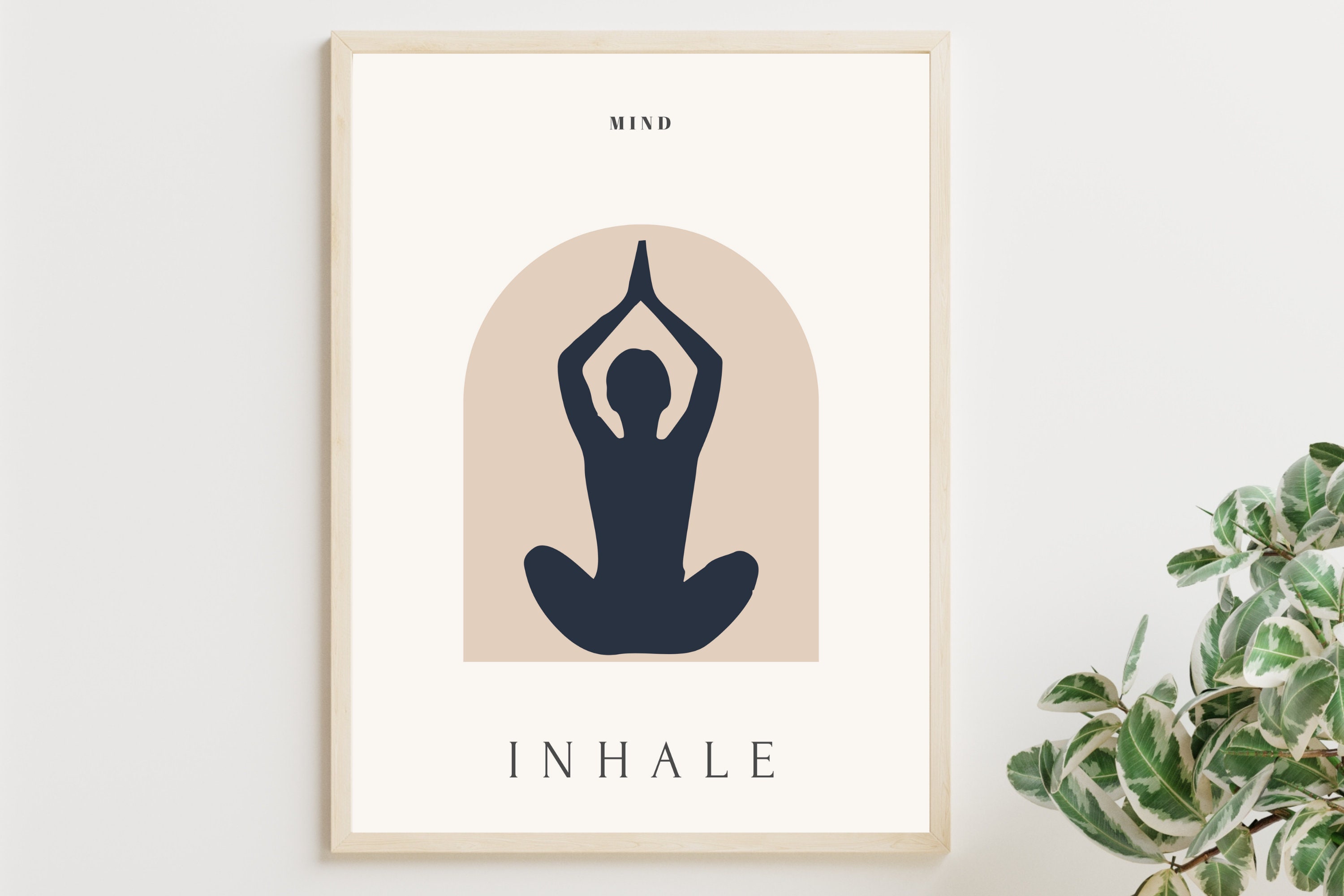 Yoga Wall Decor, Yoga Poster, Set of 3 Printable Poster, Yoga Pose ...