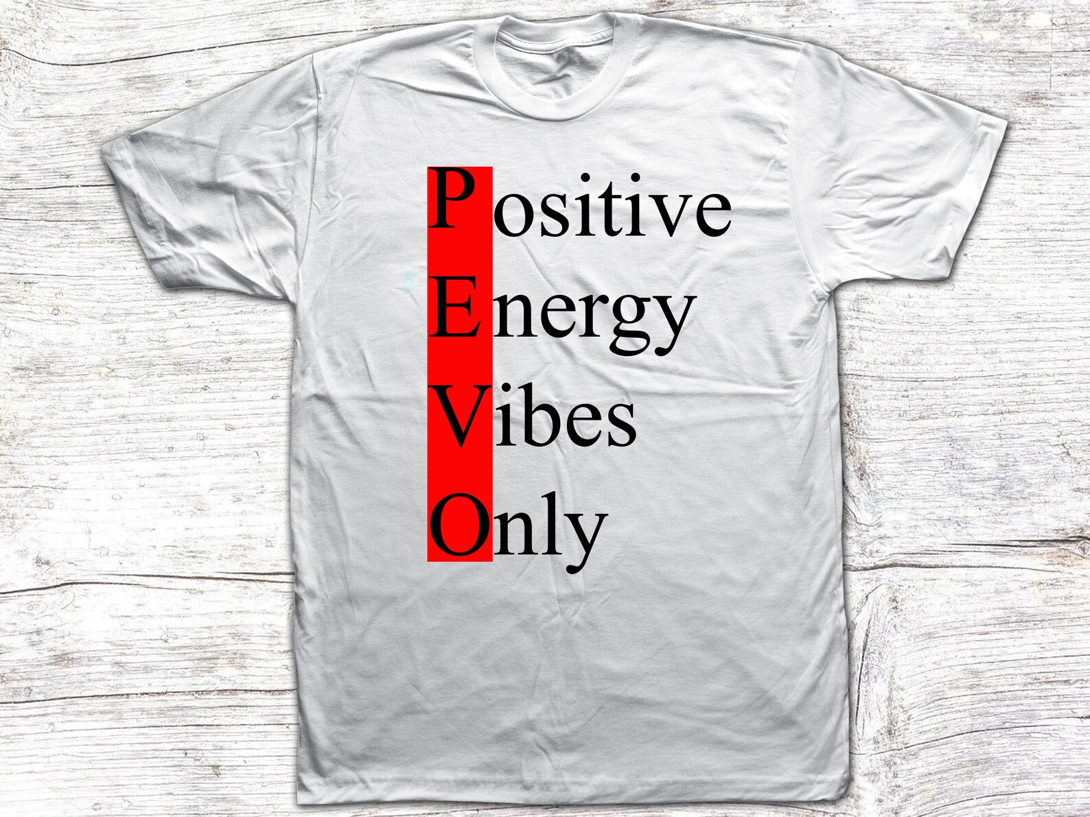 Positive Energy Vibes Only Shirt, PEVO T-shirt Quotes, Positive Shirt ...