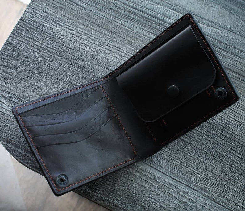 Lion wallet Leather wallet. Hand Carved leather wallet | Etsy