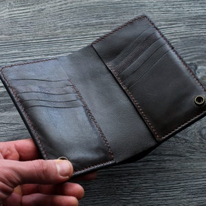 Leather Wallet, Tiger Wallet, Hand-tooled Leather Wallet, Passport ...
