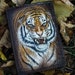 Leather Wallet, Tiger Wallet, Hand-tooled Leather Wallet, Passport ...