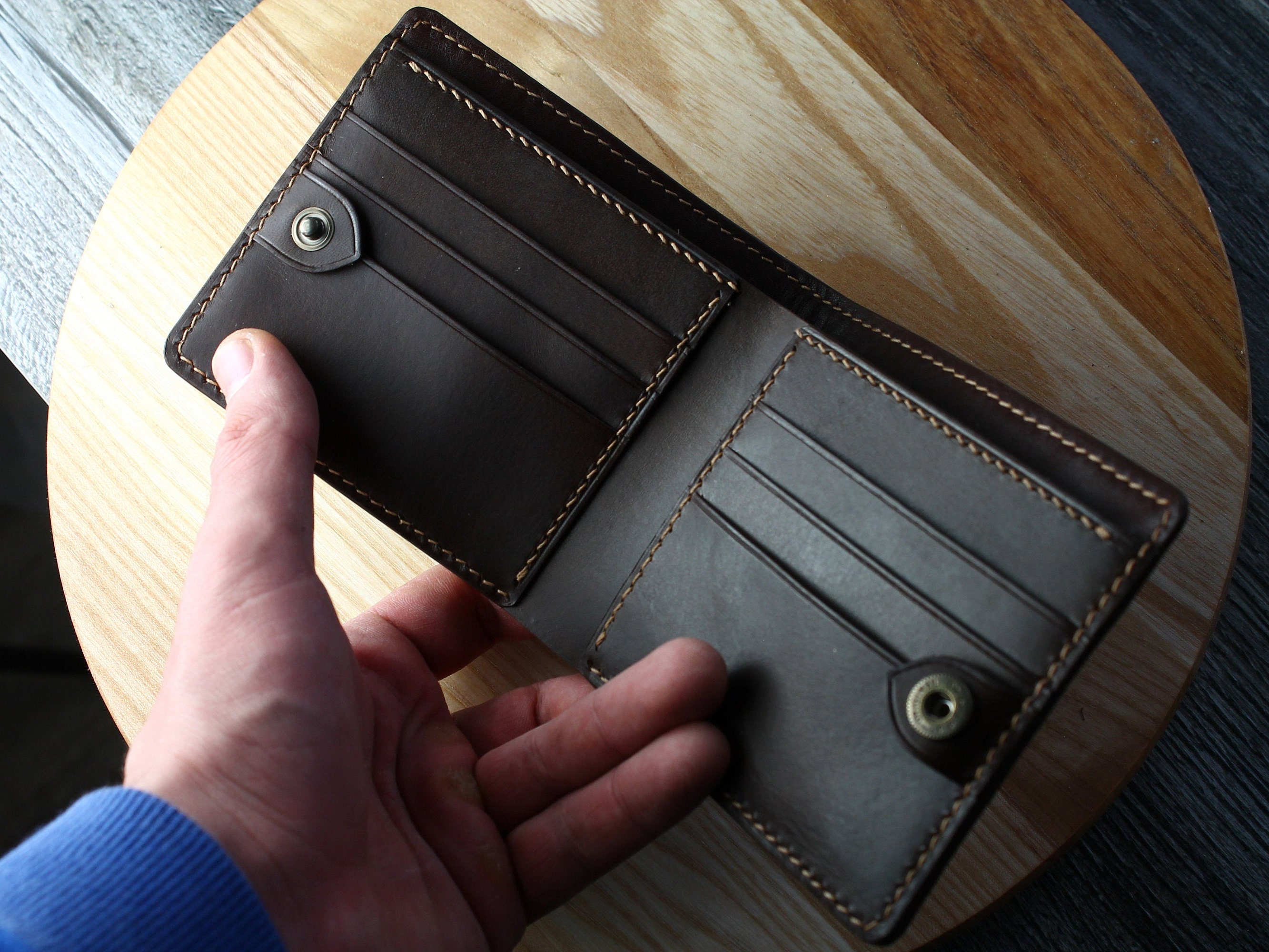 Lion Wallet Leather Wallet Hand Carved Wallet Lion Couple | Etsy