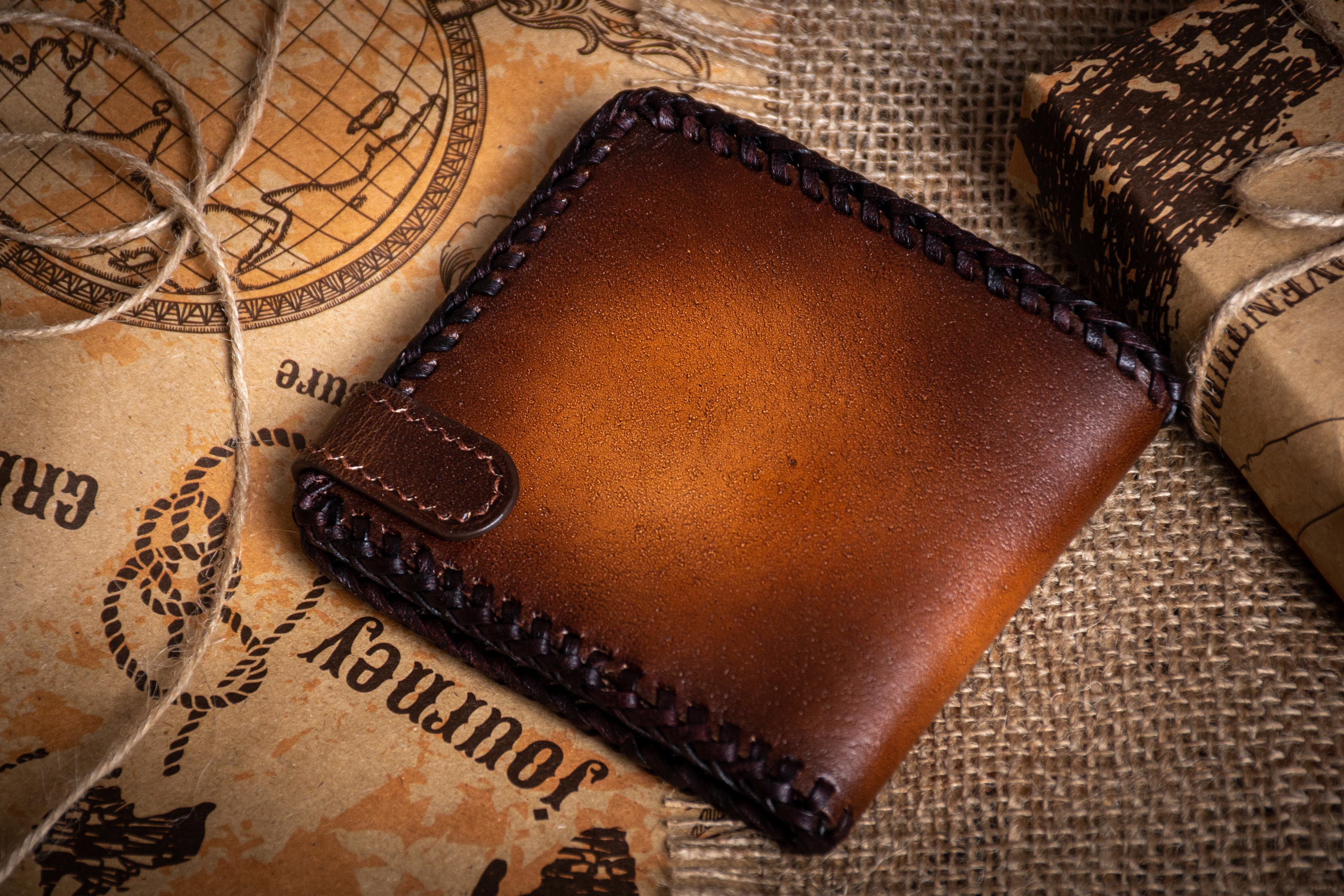 Leather wallet. Dog wallet. Hand-tooled German Shepherd | Etsy