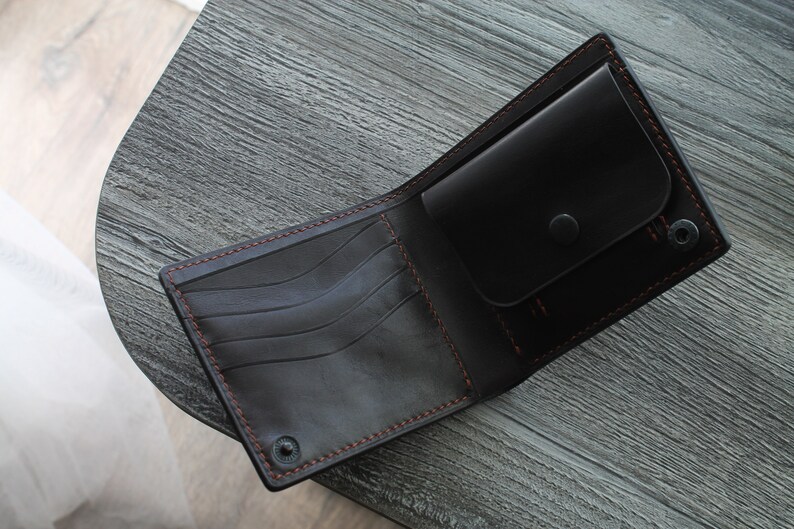 Lion wallet Leather wallet. Hand Carved leather wallet | Etsy