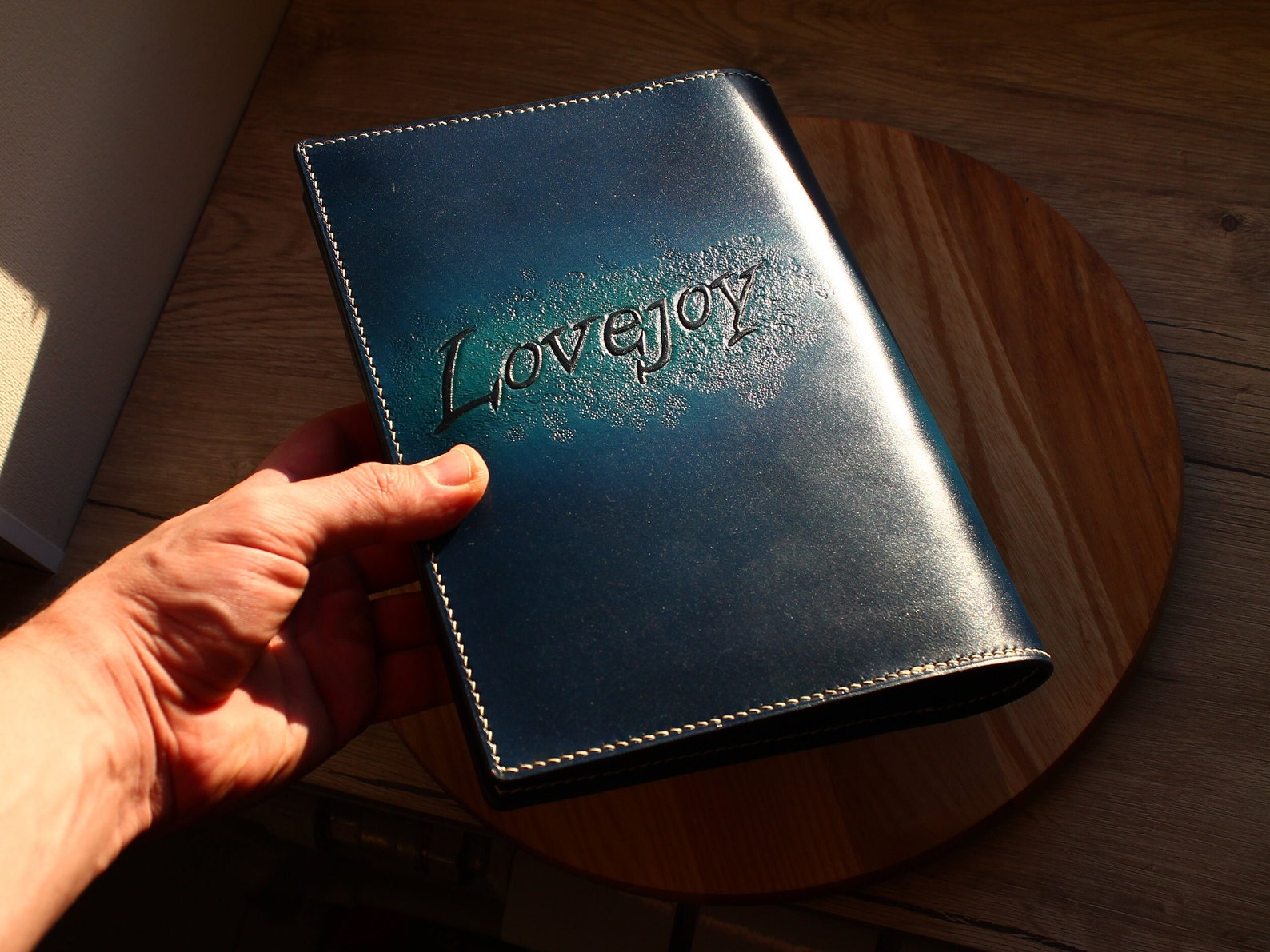 Custom Notebook Tooled Organizer Tooled Notebook Carved | Etsy