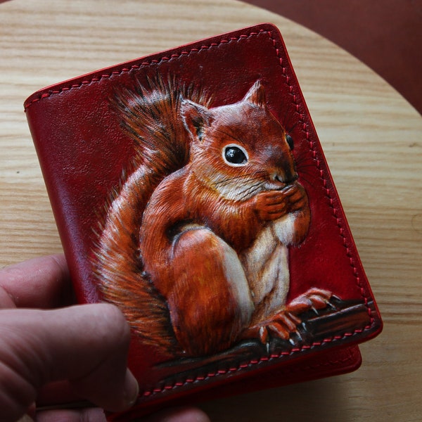 Squirrel Wallet - Etsy