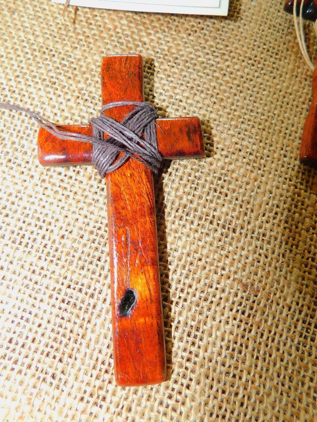 60% OFF 3 Hawaiian Koa Wood Cross Handmade Originally Made for Father ...