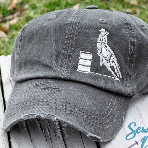 Barrel Racing Baseball Cap High Ponytail Cap Options - Etsy