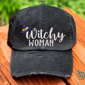 Witchy Woman Hat | Halloween Hat | Halloween Hats for Women | Custom ...
