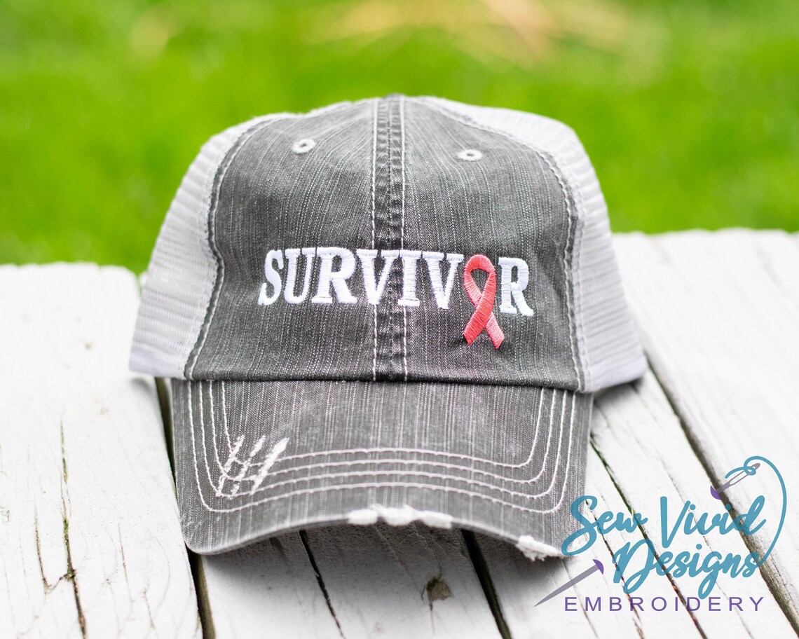 Cancer Survivor Hat Breast Cancer Survivor Ovarian Cancer | Etsy