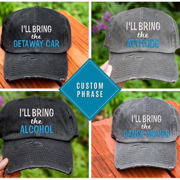 Hats With Sayings - Etsy