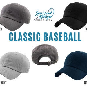 Add Name or Text to Back or Side of Baseball Cap Back of Hat Embroidery ...