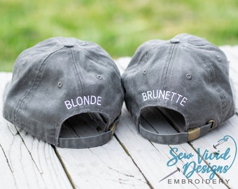 Name on Back of Hat - Etsy