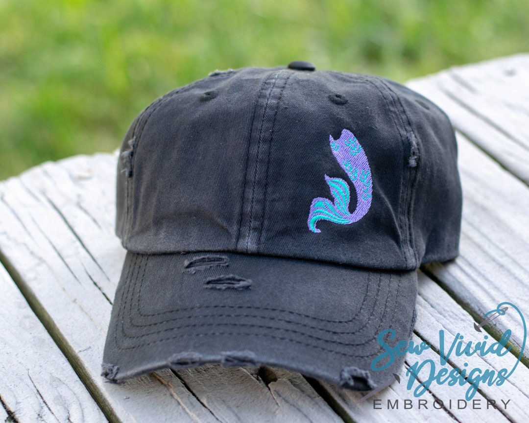 Mermaid Tail Hat Mermaid Hat Mermaid Hair Dont Care Beach Hat for ...