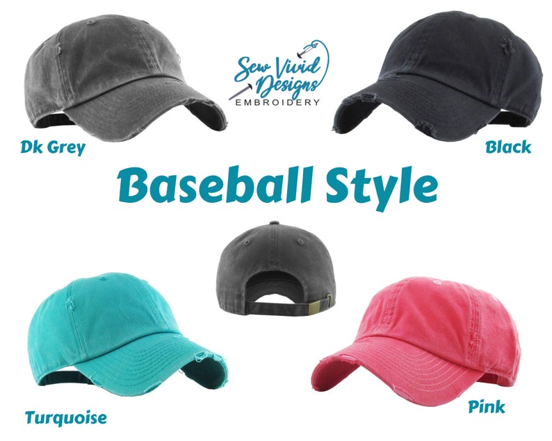 Ew david Hat Distressed Baseball Cap OR Ponytail Hat | Etsy