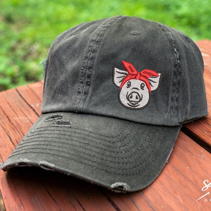 Pig Baseball Cap - Etsy