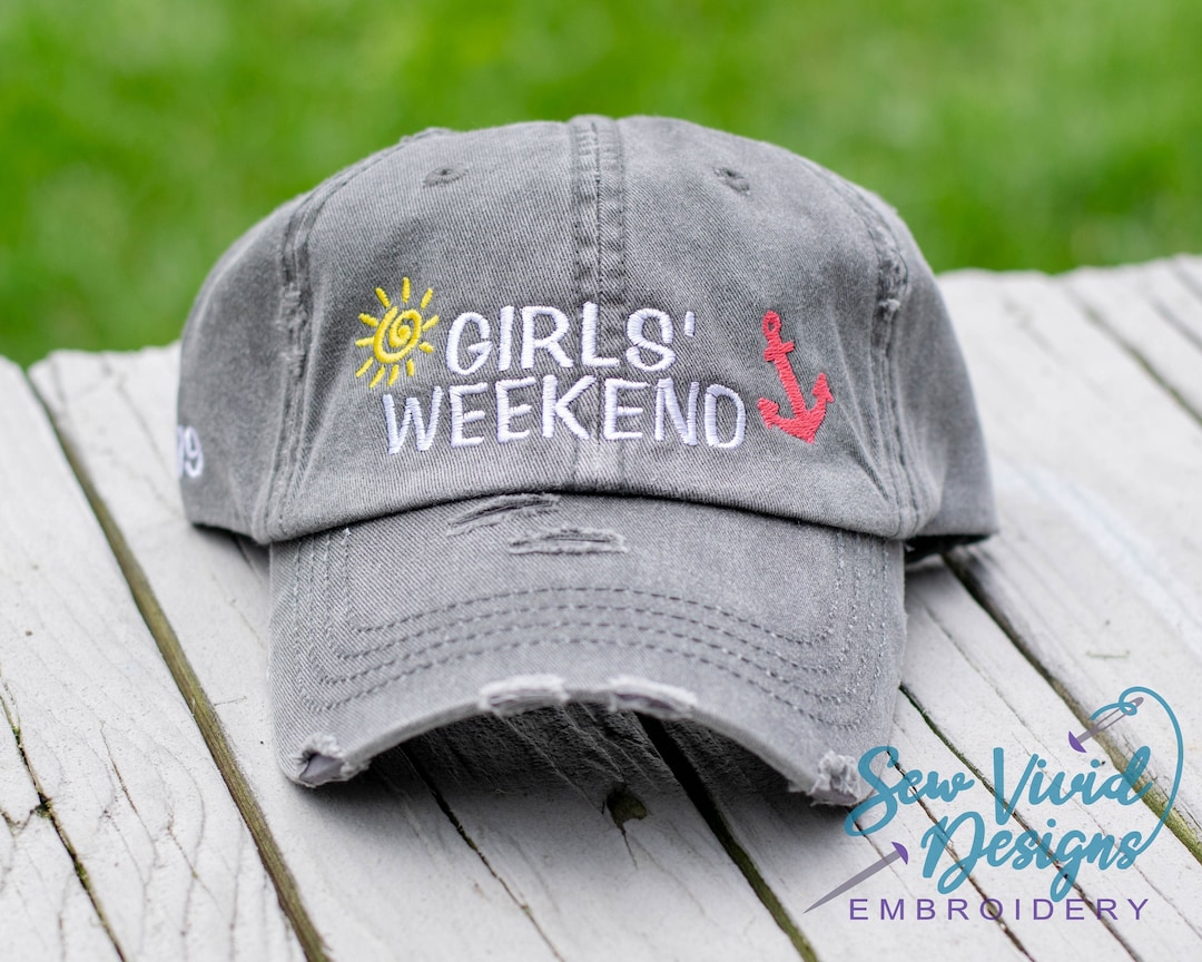 Girls Weekend Hat Girls Night Out Girls Trip - Etsy