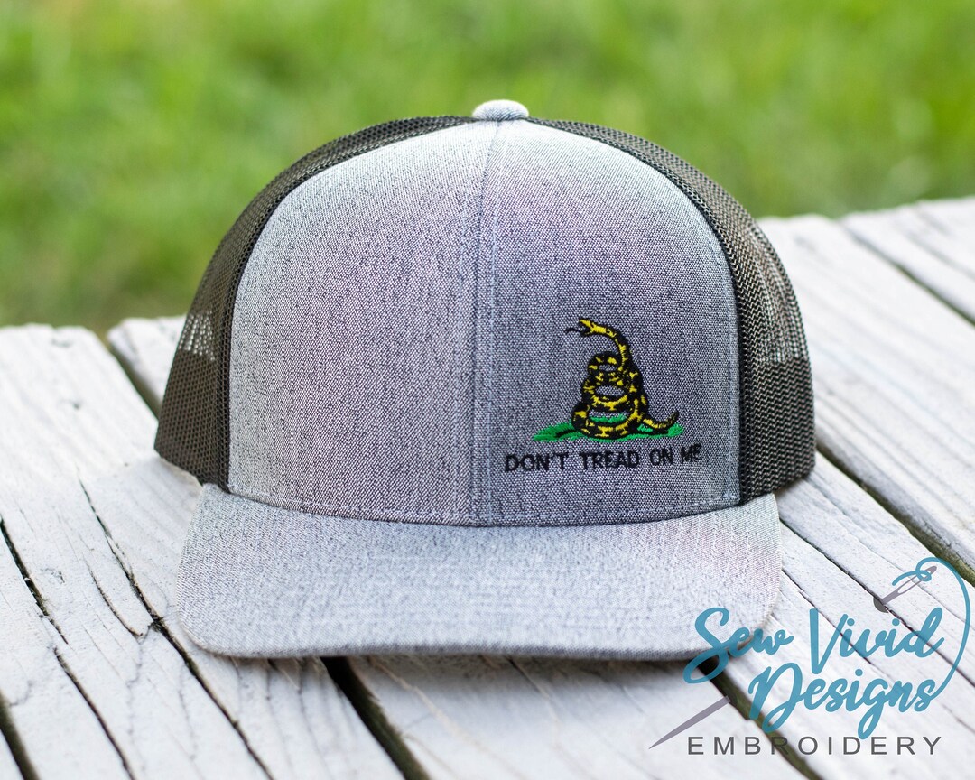 Don't Tread on Me Hat Gadsden Flag Hat 2nd Amendment - Etsy