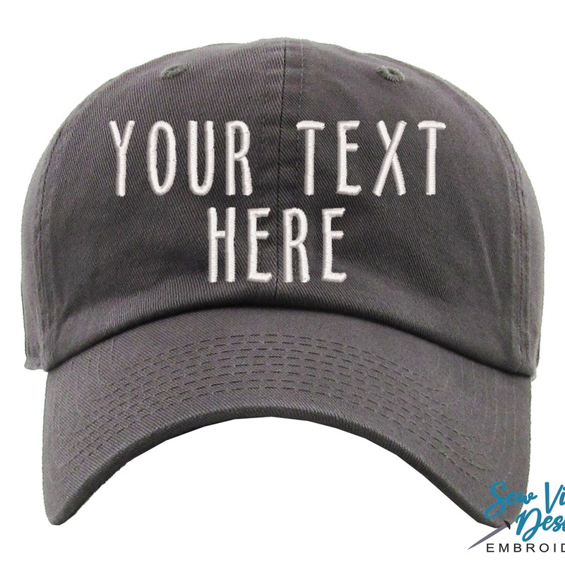 Custom Design Dads Hat - Etsy