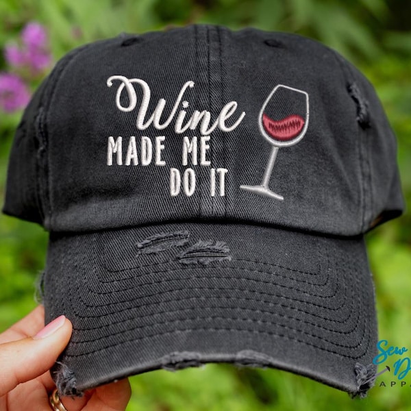 Wine Hat - Etsy