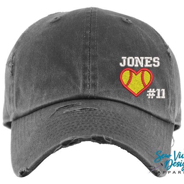 Softball Hat - Etsy