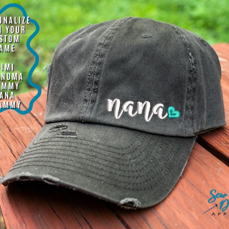 Distressed Grandma Hat - Etsy