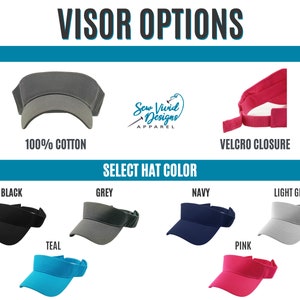 Beach Please Visor | Personalized Visor | Beach Sun Visor | Golf Visor | Custom Embroidered ...