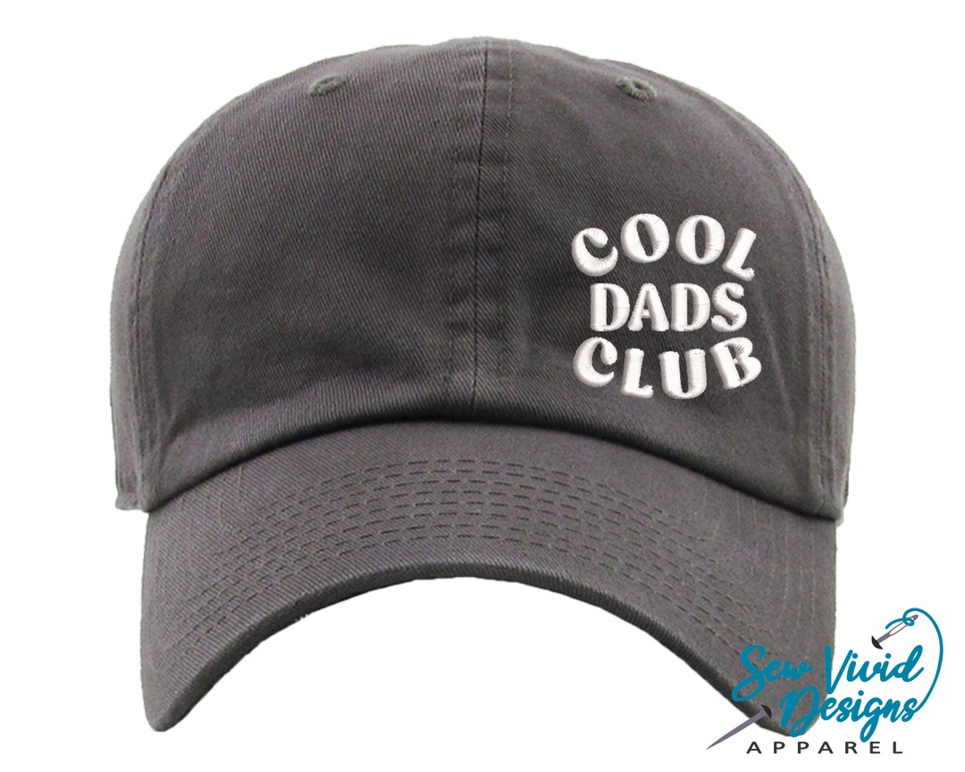 Cool Dads Club Hat | Custom Embroidered Classic Baseball Cap | Father's ...