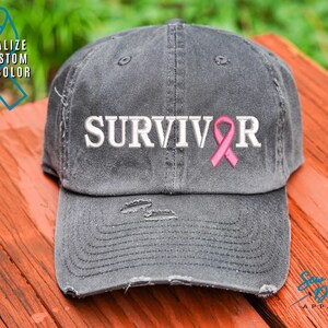 Cancer Survivor Hat | Breast Cancer Survivor, Ovarian Cancer Survivor ...