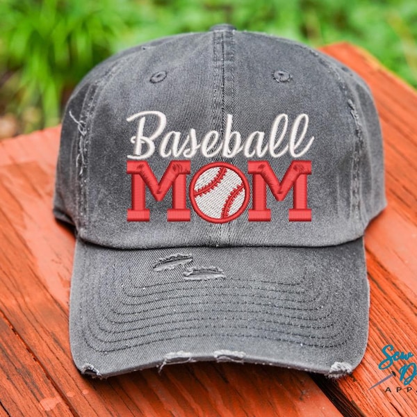 Baseball Mom Hat - Etsy