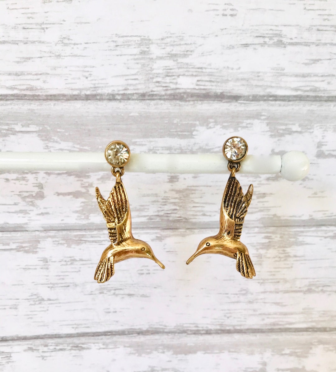Hummingbird Earrings, Bird Earrings, Bird Drop Earrings, Design ...