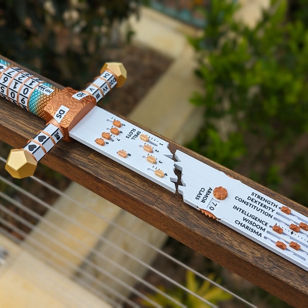 Dnd Tracker Sword - Etsy