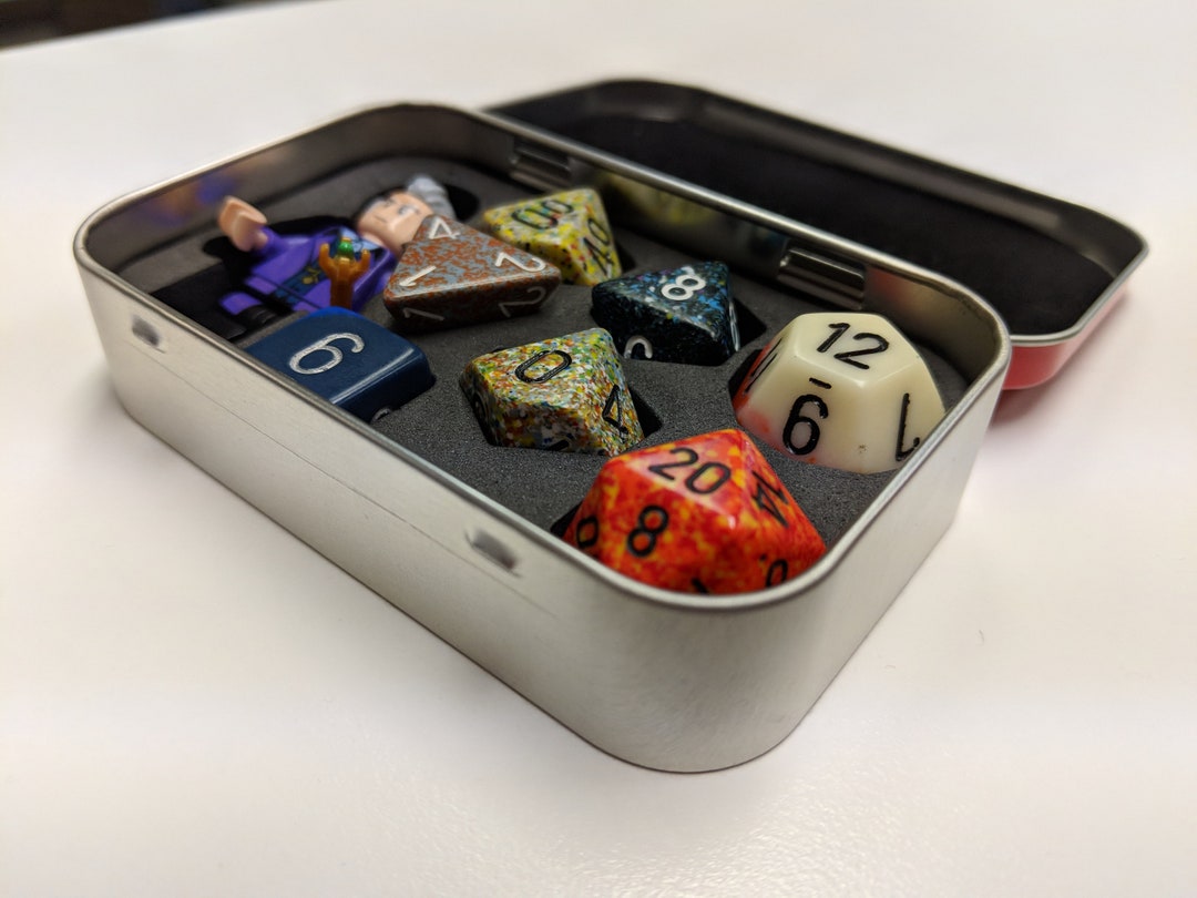 INSERT ONLY LEGO Dnd Laser Cut Altoid Tin Dice & Minfig Holder - Etsy