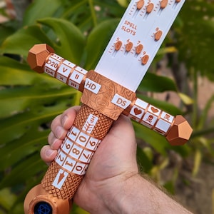 Dnd Character Stat Tracker Sword - Etsy