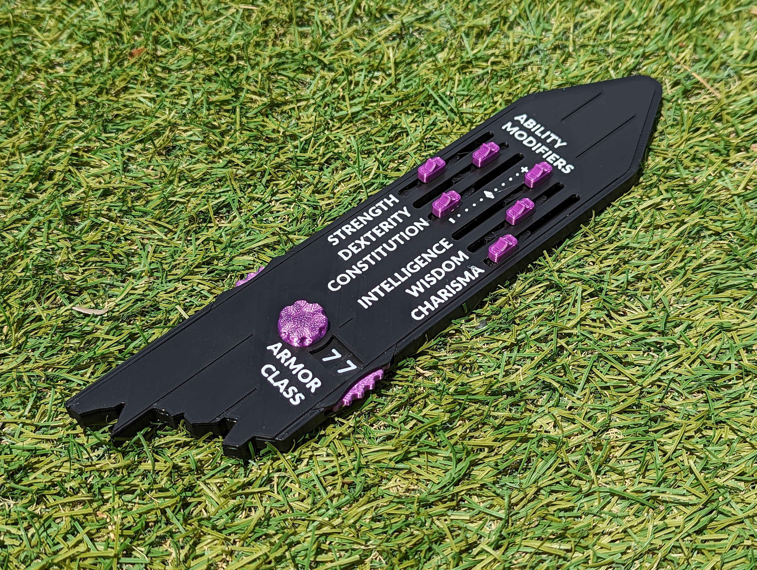 Dnd Character Stat Tracker Sword Extension (only) - Etsy