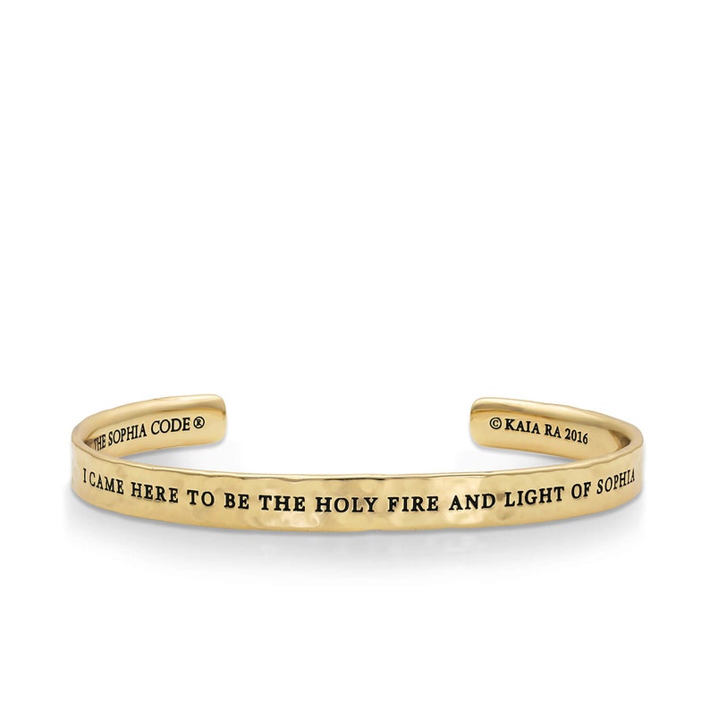 The Sophia Dragons Keycode 777 Cuff in Brass - Etsy