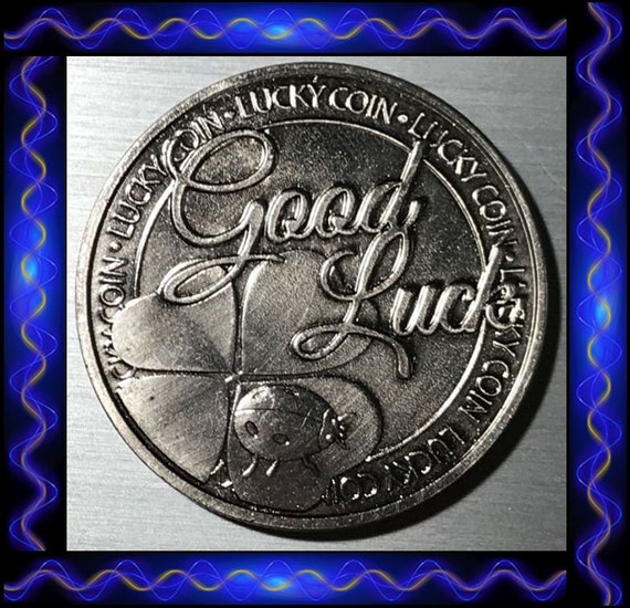 GOOD LUCK COIN Will Attract Good Luck and Good Times and - Etsy