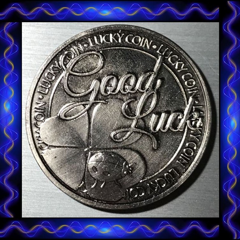Good Luck Coin - Etsy
