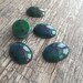 Jade Matrix Vintage 8x6mm Octagon Shape Glass Stones Made in - Etsy