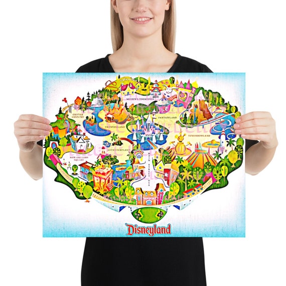 Disneyland Map Printable