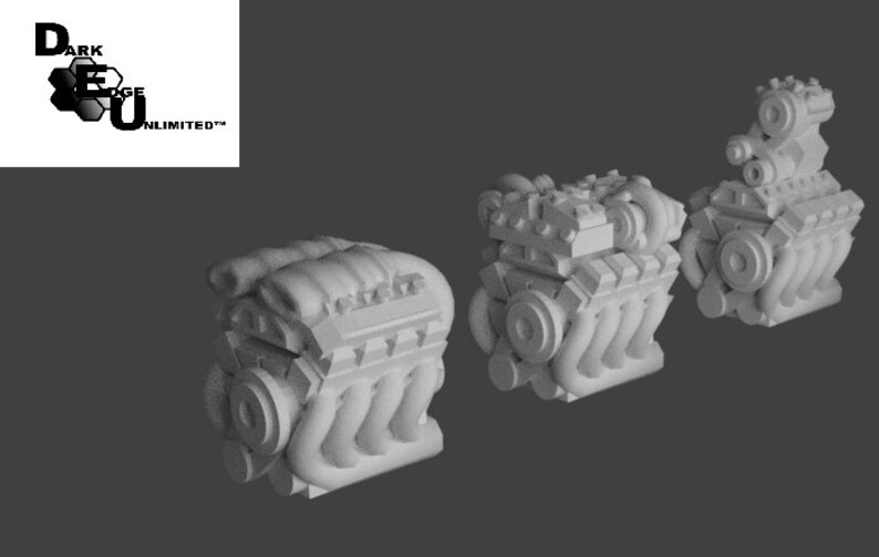 3 V8 Big Block Engines DIGITIAL FILES STL - Etsy