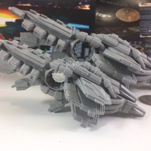 Helghast Starships (2 Ships!) RPG Starship, Cruiser, Miniature ...